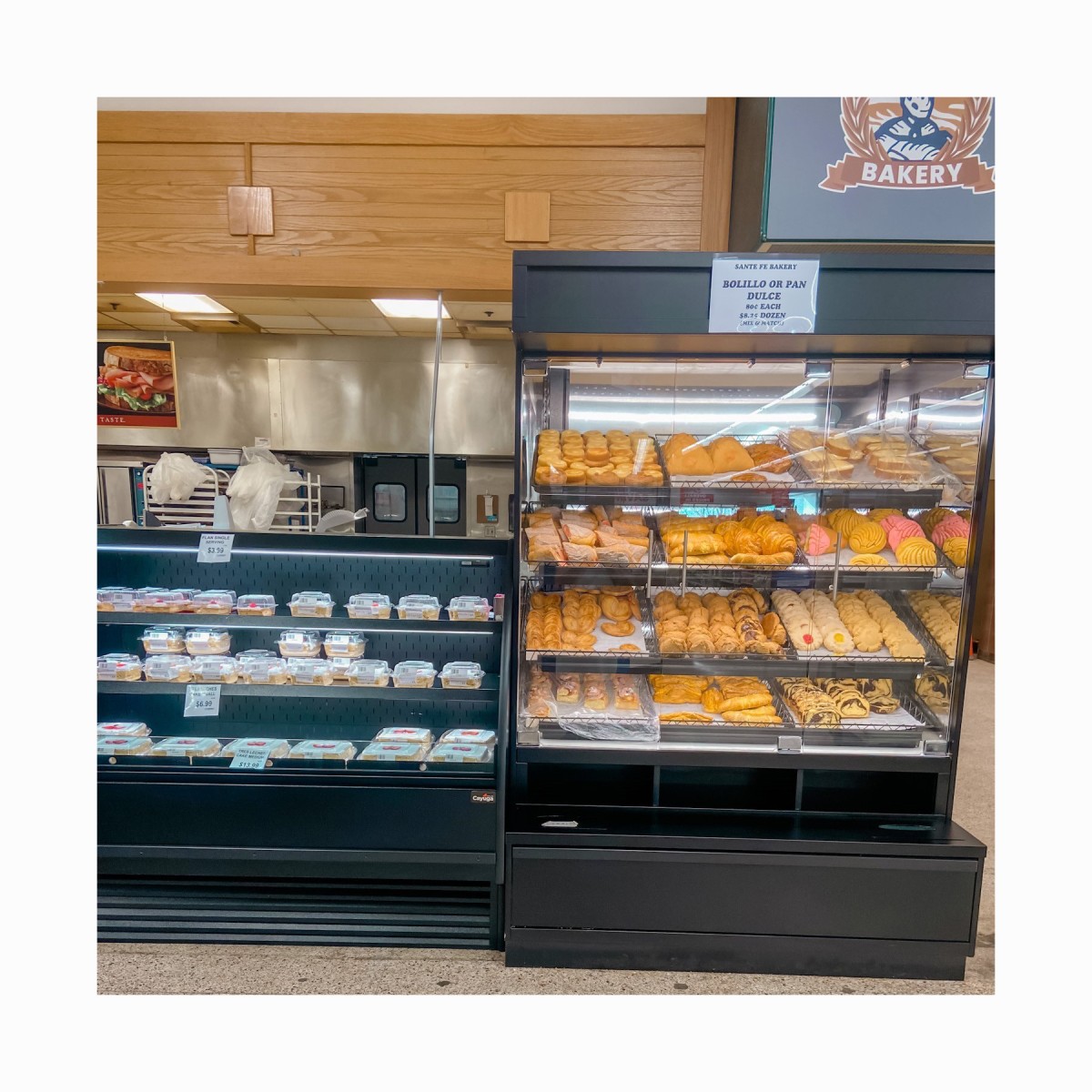 Bakery | Donut, Bagel & Pastry Display | Pastry Case w/ Ledge - 43"D ...