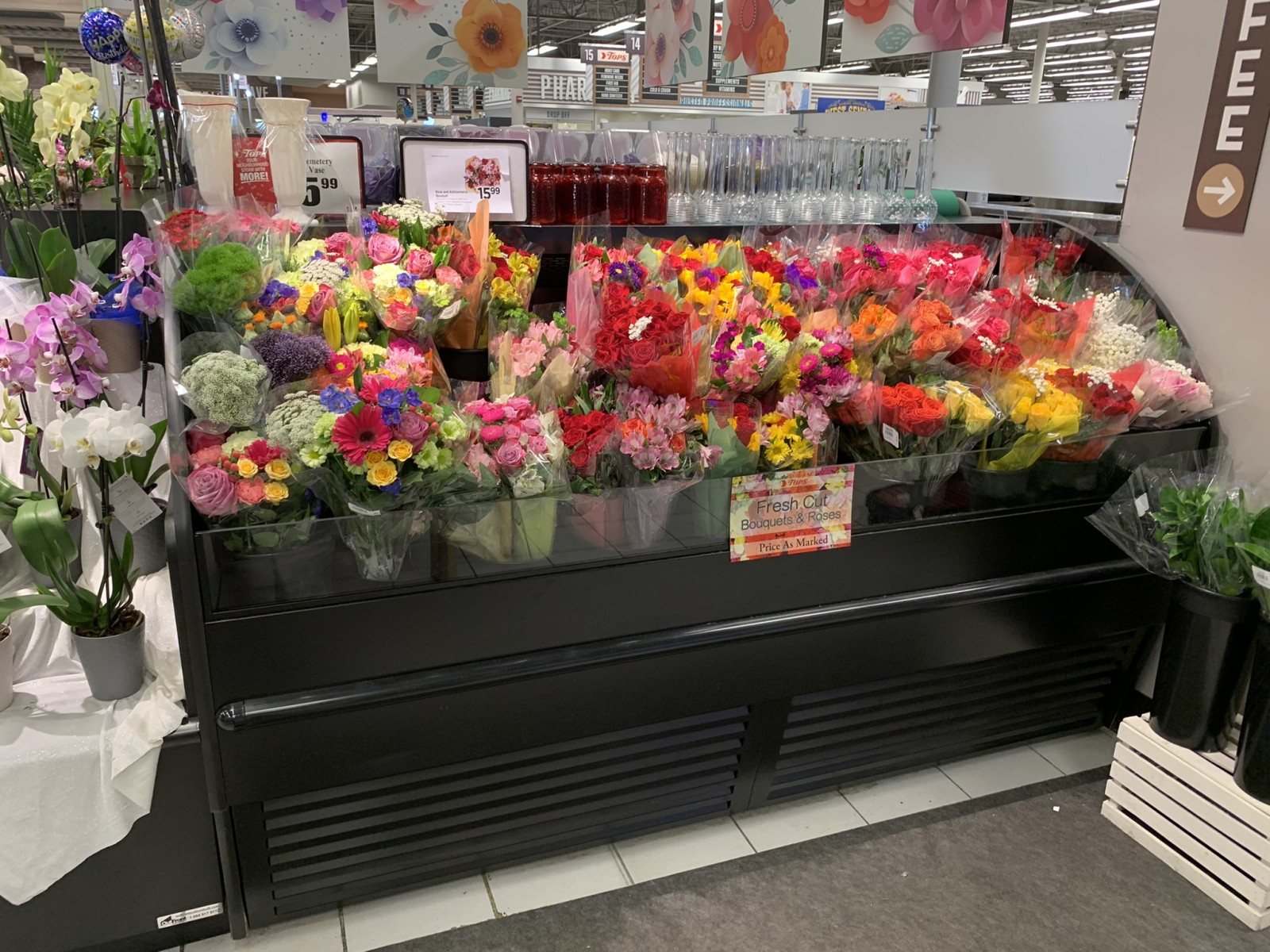 Floral | Refrigerated Displays | FLP-MRO Three-Level Upright Self ...